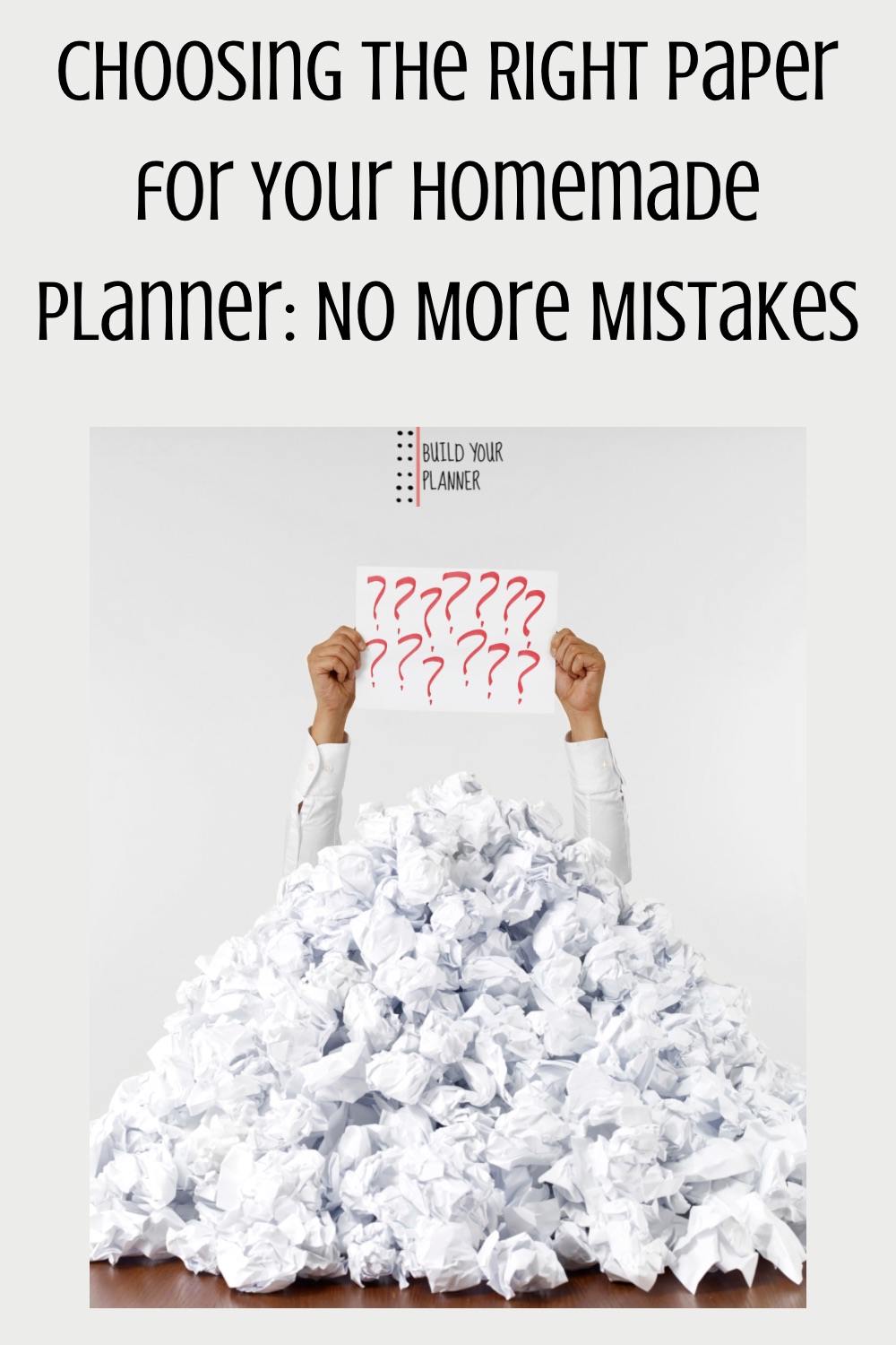 Choosing the Right Paper for Your Homemade Planner: No More Mistakes ...