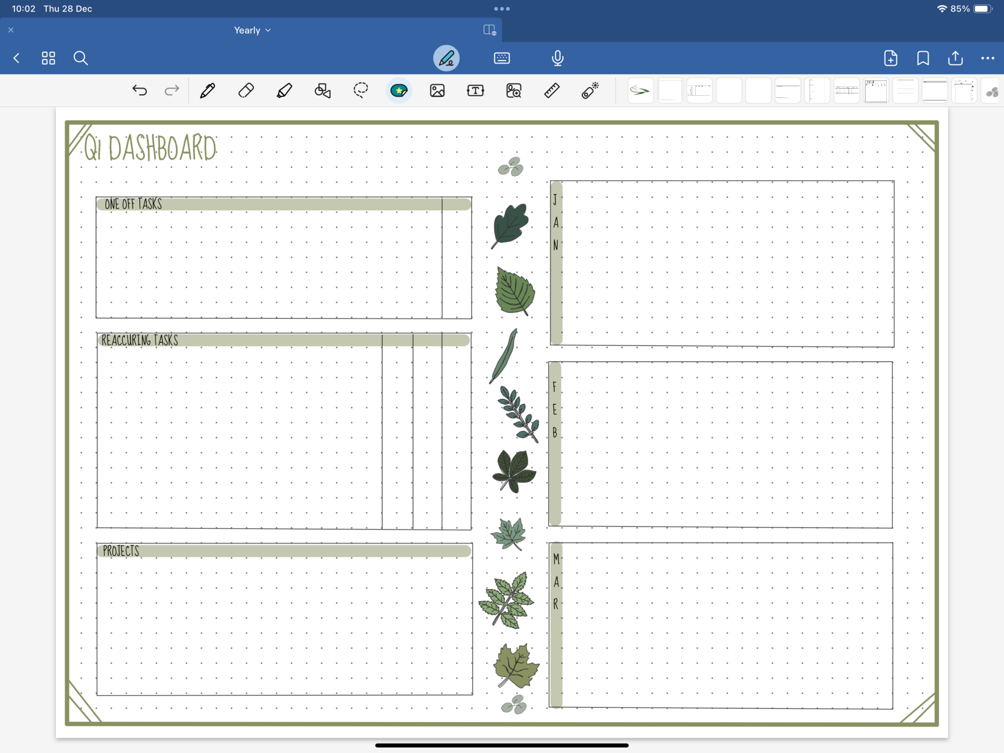 7 Creative Yearly Bullet Journal Layout Ideas | Build Your Planner