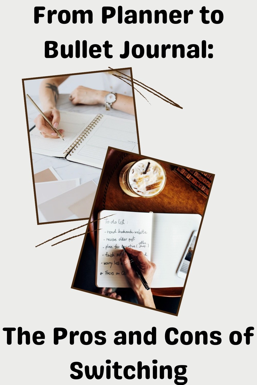 From Planner to Bullet Journal: The Pros and Cons of Switching | Build ...