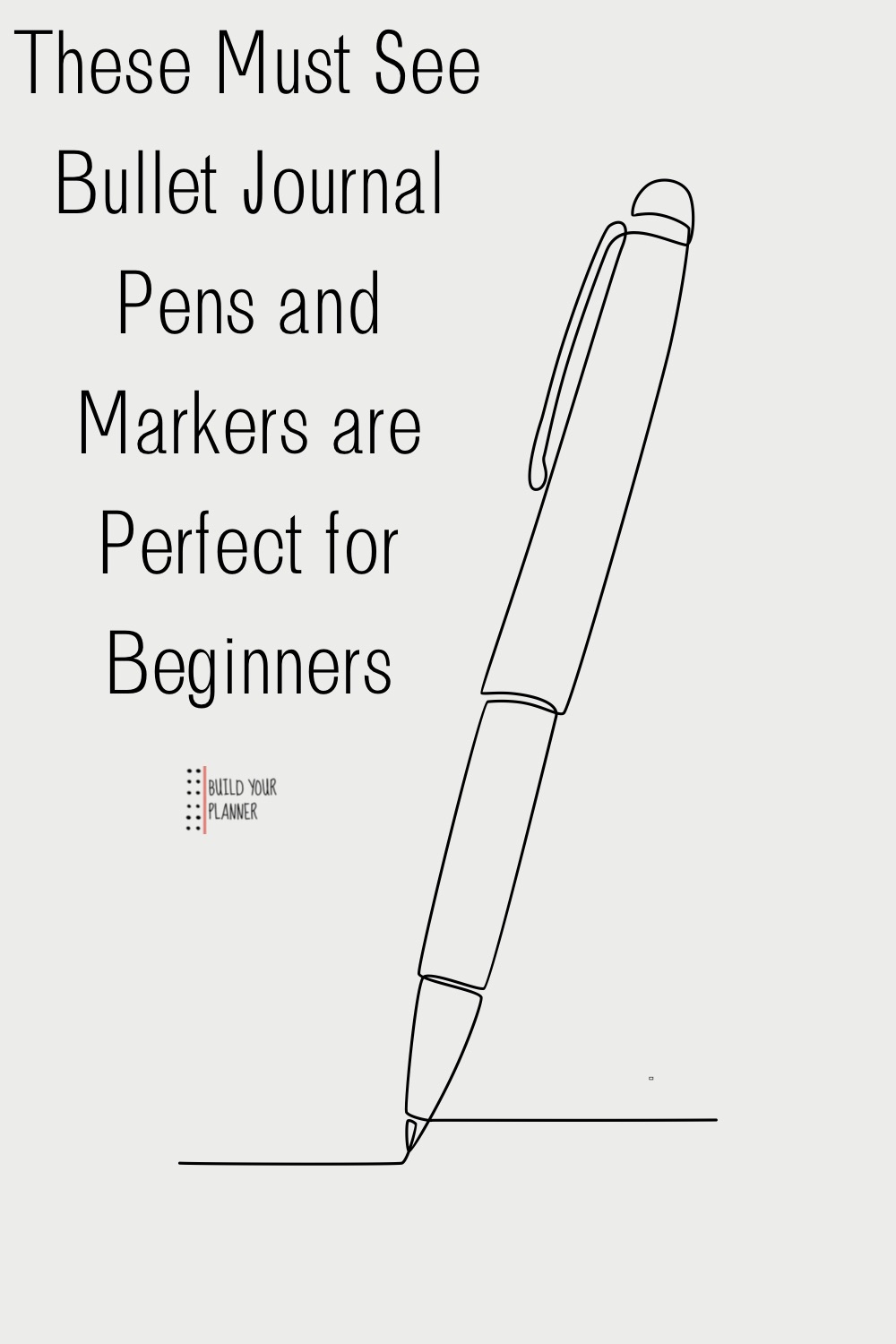 These Must See Bullet Journal Pens and Markers are Perfect for ...